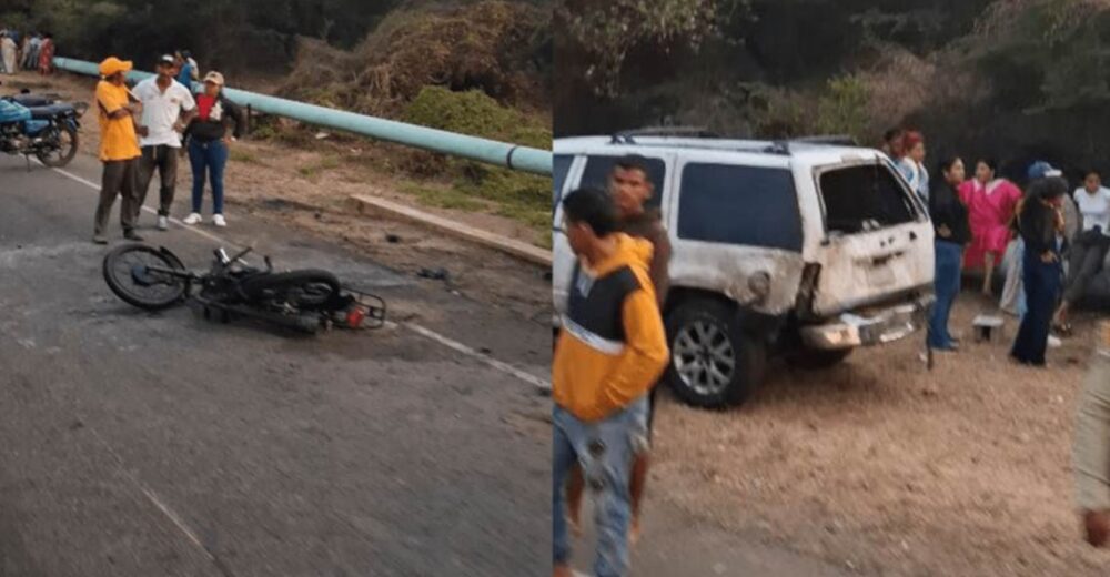 Motorizado muere en accidente en Mara