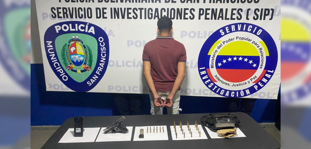 Presunto integrante de la banda El Cagón detenido por Polisur