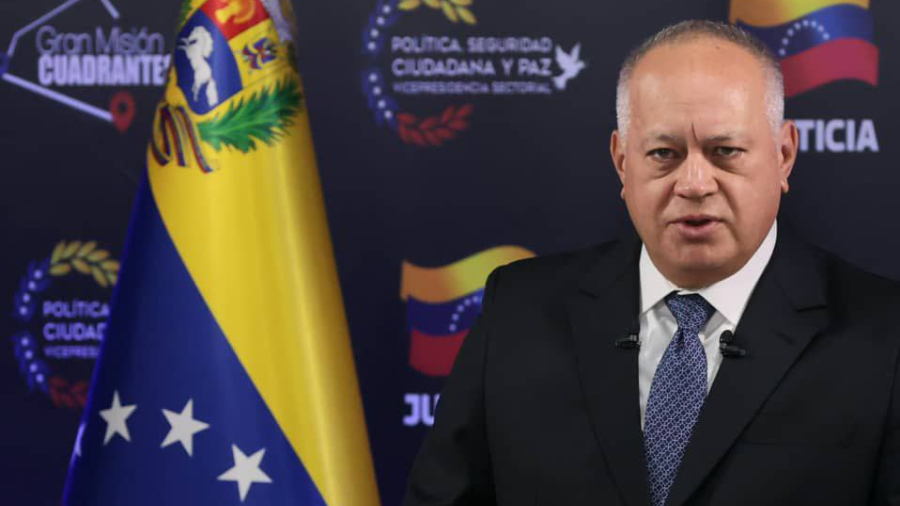 Diosdado Cabello denuncia presunta “operación de falsa bandera” de la DEA